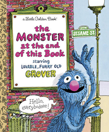 The Monster at the End of This Book (Sesame Street) HC by Jon Stone ...