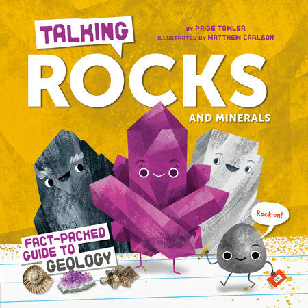 Talking Rocks and Minerals: Fact-Packed Guide to Geology Hardcover by ...