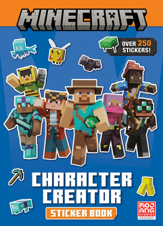 Minecraft Character Creator Sticker Book (Minecraft) Paperback by ...